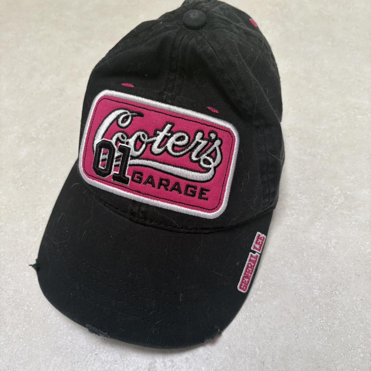 Black and pink Cooter's Garage cap #TheDukesOfHazard | Depop
