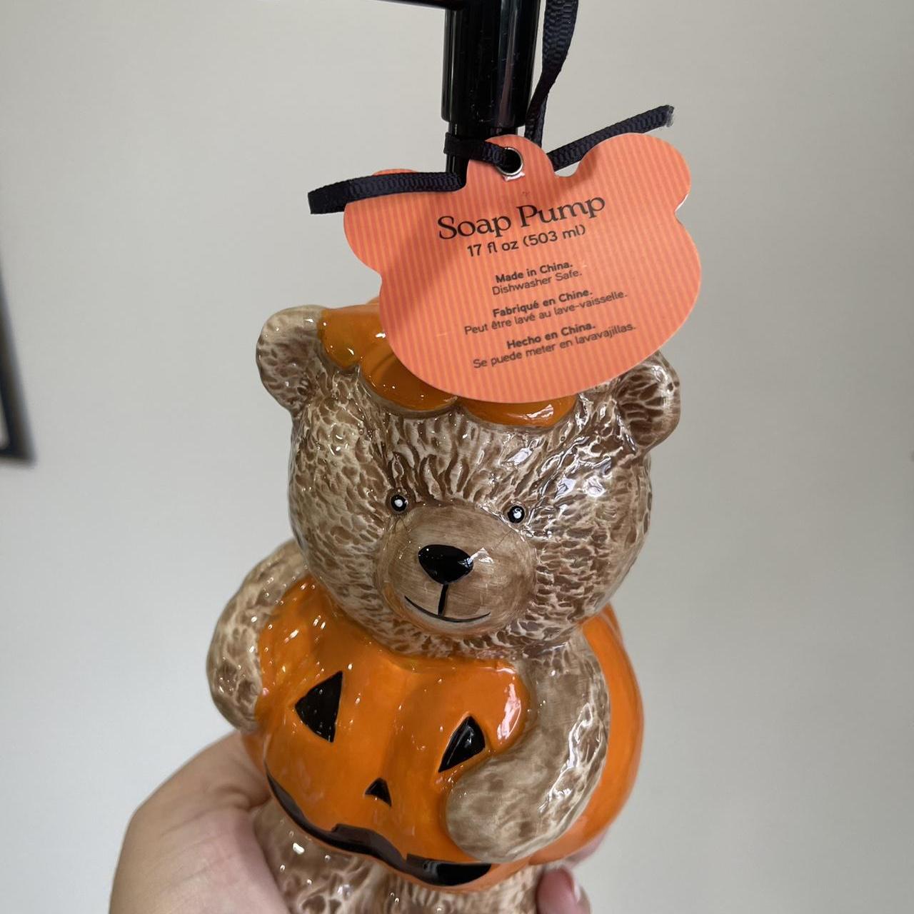 Bear-y cute Halloween teddy bear soap dispenser 🧸🎃... | Depop