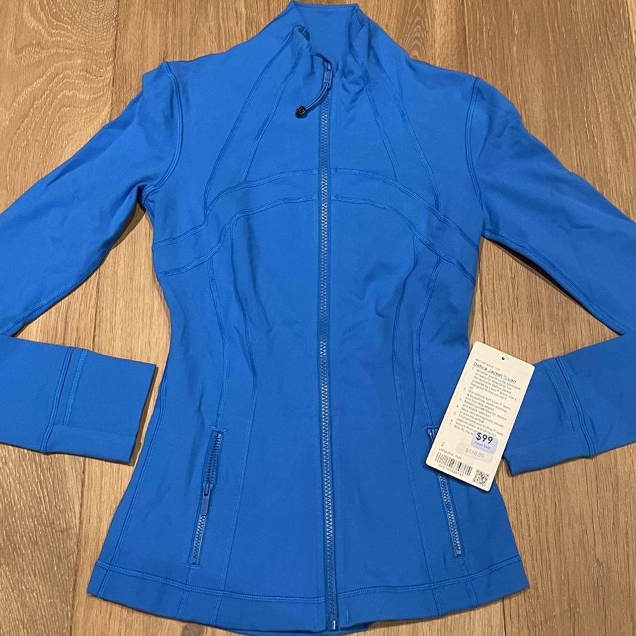 BNWT SIZE 2 LULULEMON POOLSIDE DEFINE JACKET... - Depop