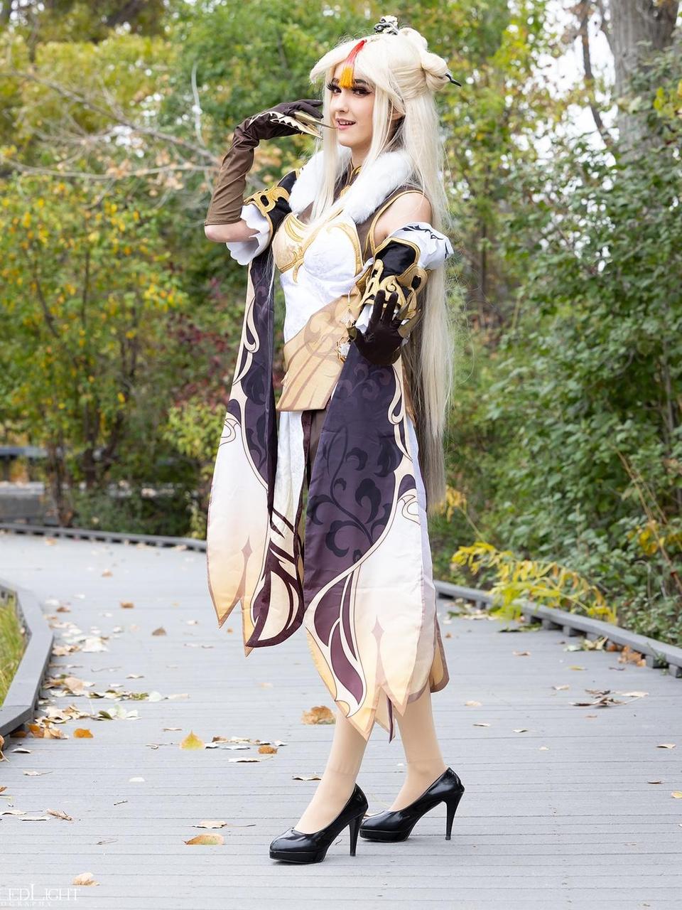 Genshin Impact Doki Doki SR Ninggunag cosplay size... - Depop