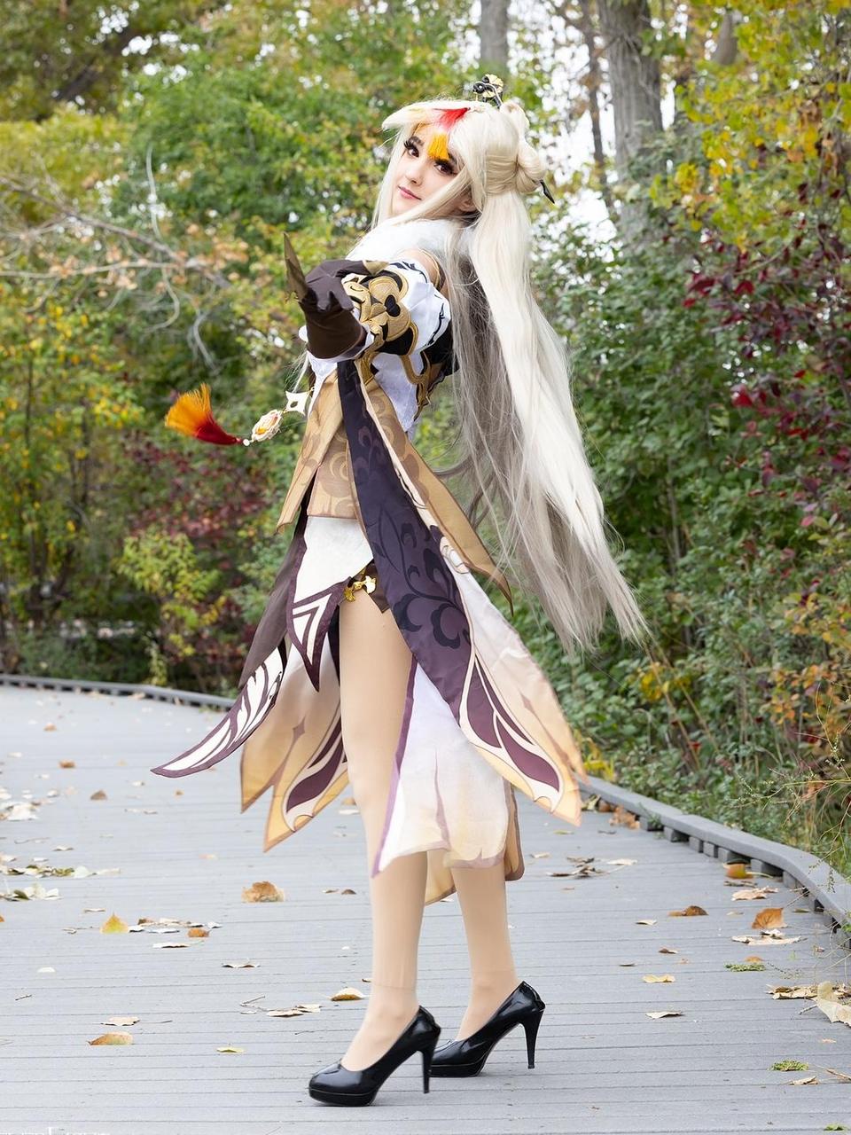 Genshin Impact Doki Doki SR Ninggunag cosplay size... - Depop