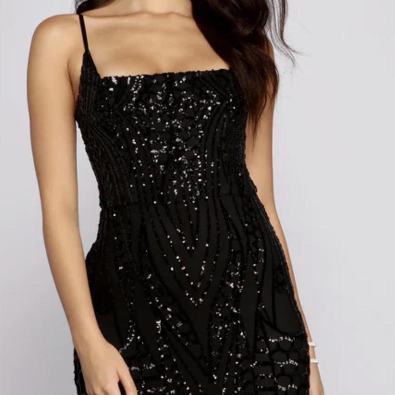 WINDSOR | Lissie Formal Sequin Mini Dress |... - Depop