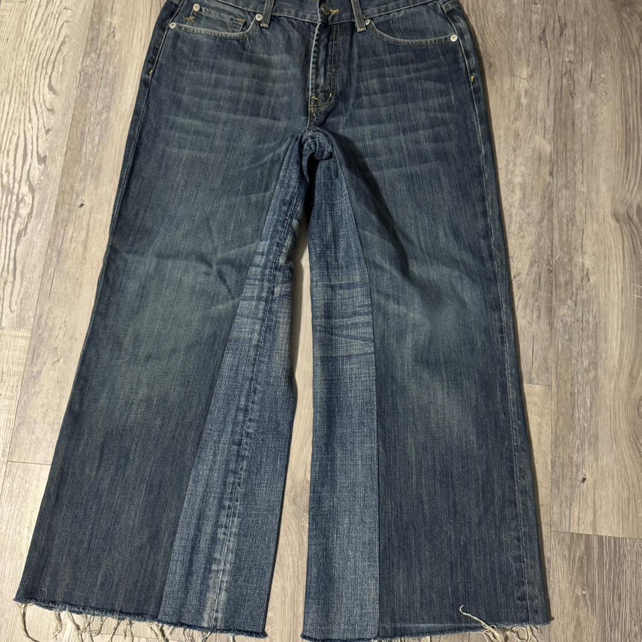 1/1 jeans made by me. 30 inches inseam 12 inches leg... | Depop