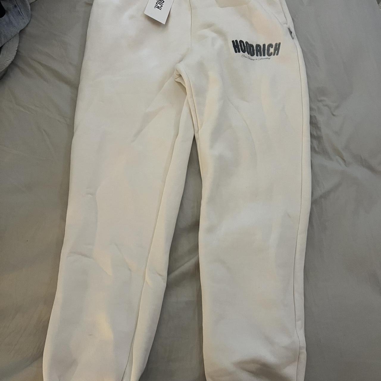 Beige hoodrich tracksuit pants, brand new, never... | Depop