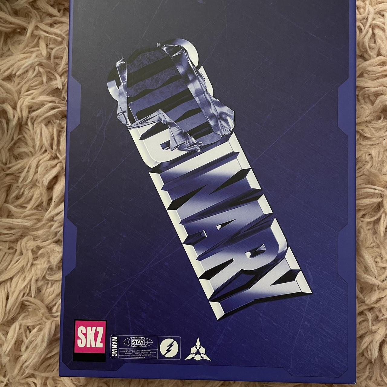 STRAY KIDS ODDINARY blue version kpop album with... | Depop