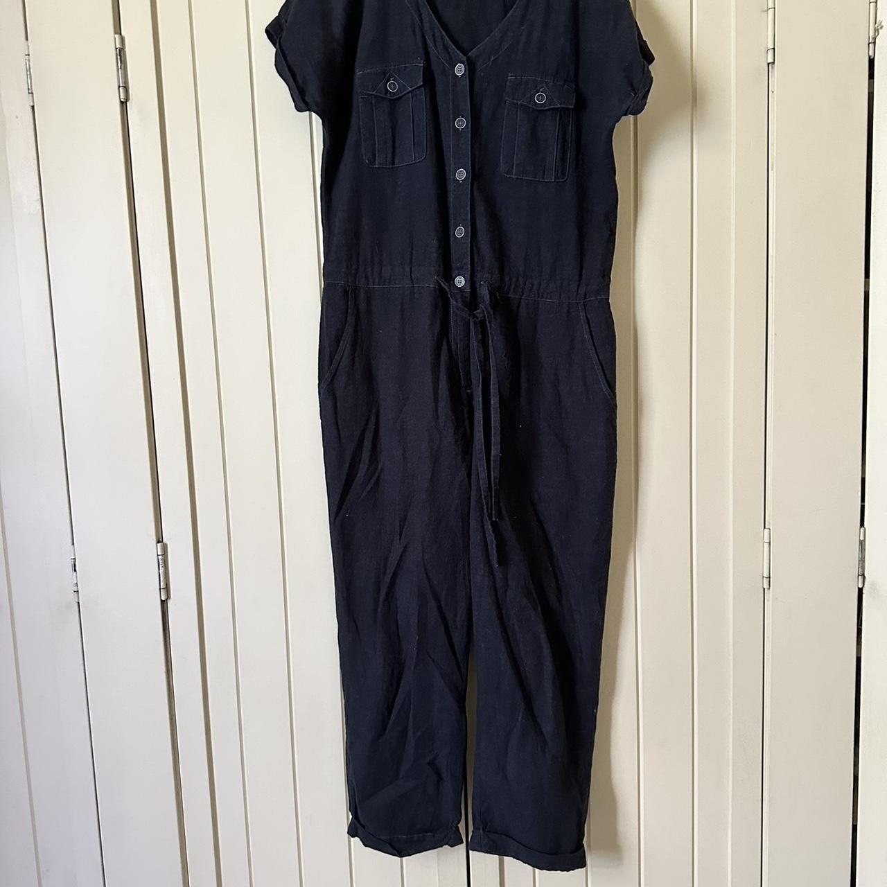 Kathmandu navy boiler suit utility jumpsuit size... - Depop