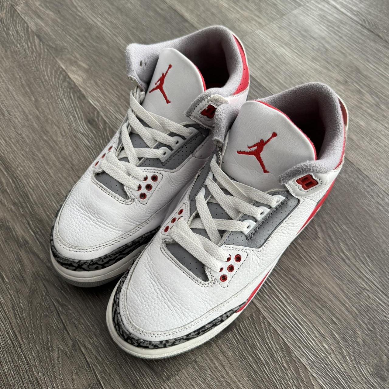 AJ3 Air Jordan 3 Retro GS ‘Fire Red’ 2022 Size 6Y or... | Depop
