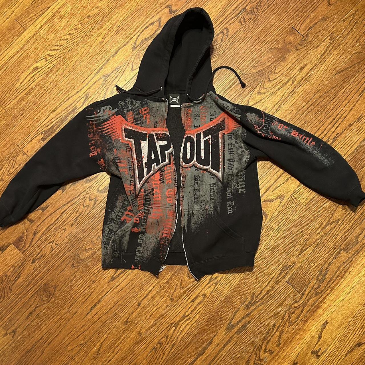 Vintage Tapout hoodie brand new - Depop