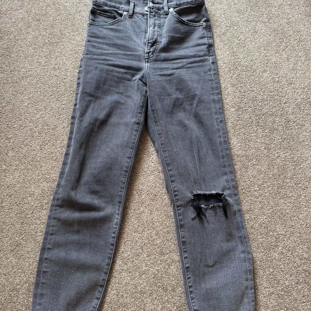 mom super high rise express jean -size 00 | Depop