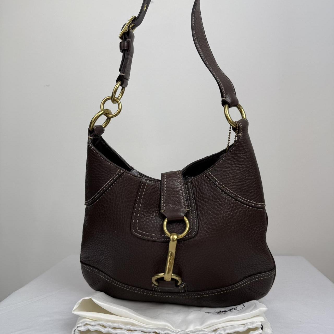 Vintage Coach Hamilton Hobo Bag Brown Coach Hobo... | Depop