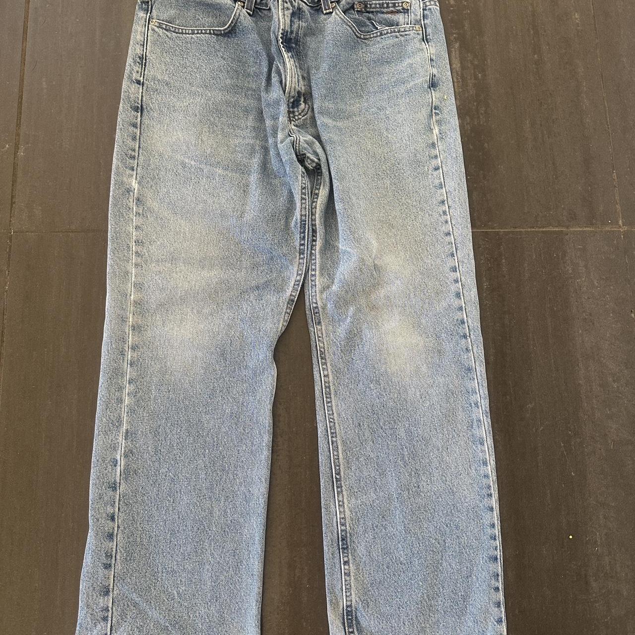 Vintage Harley Davidson Boot-Cut Jeans. 38x 30. Has... | Depop