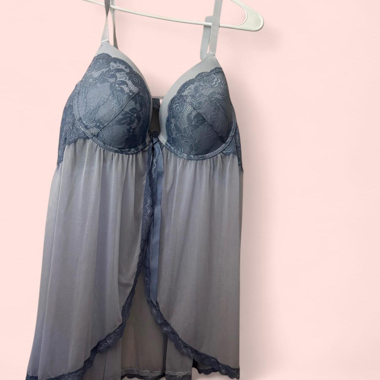Jessica Simpson Blue Babydoll Bra #sabrinacarpenter... | Depop