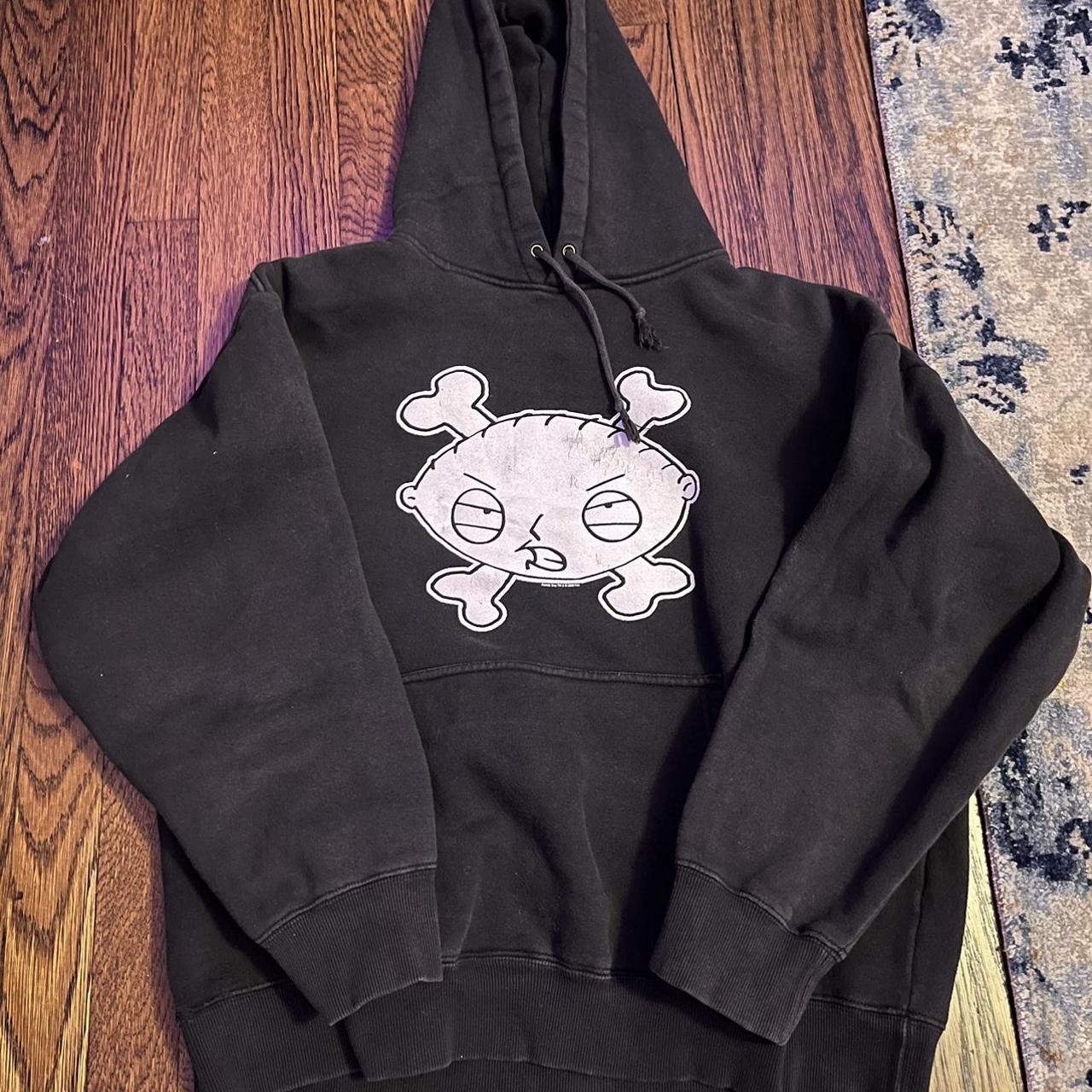 Y2K Family Guy Stevie Hoodie 2006 Size large Price... - Depop