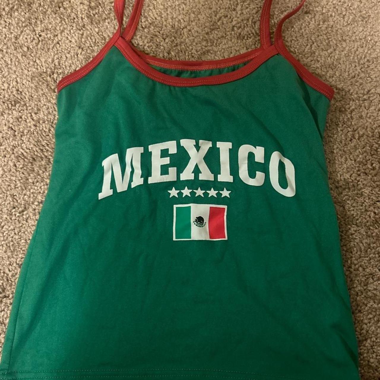 Mexico tank top, fits small and medium #y2k #mexico | Depop
