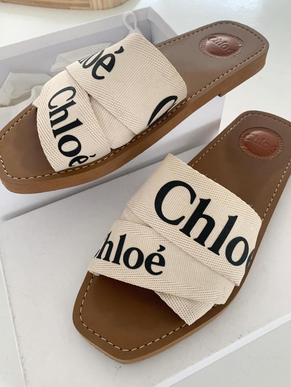 Chloe Woody slides- only worn a handful of... - Depop