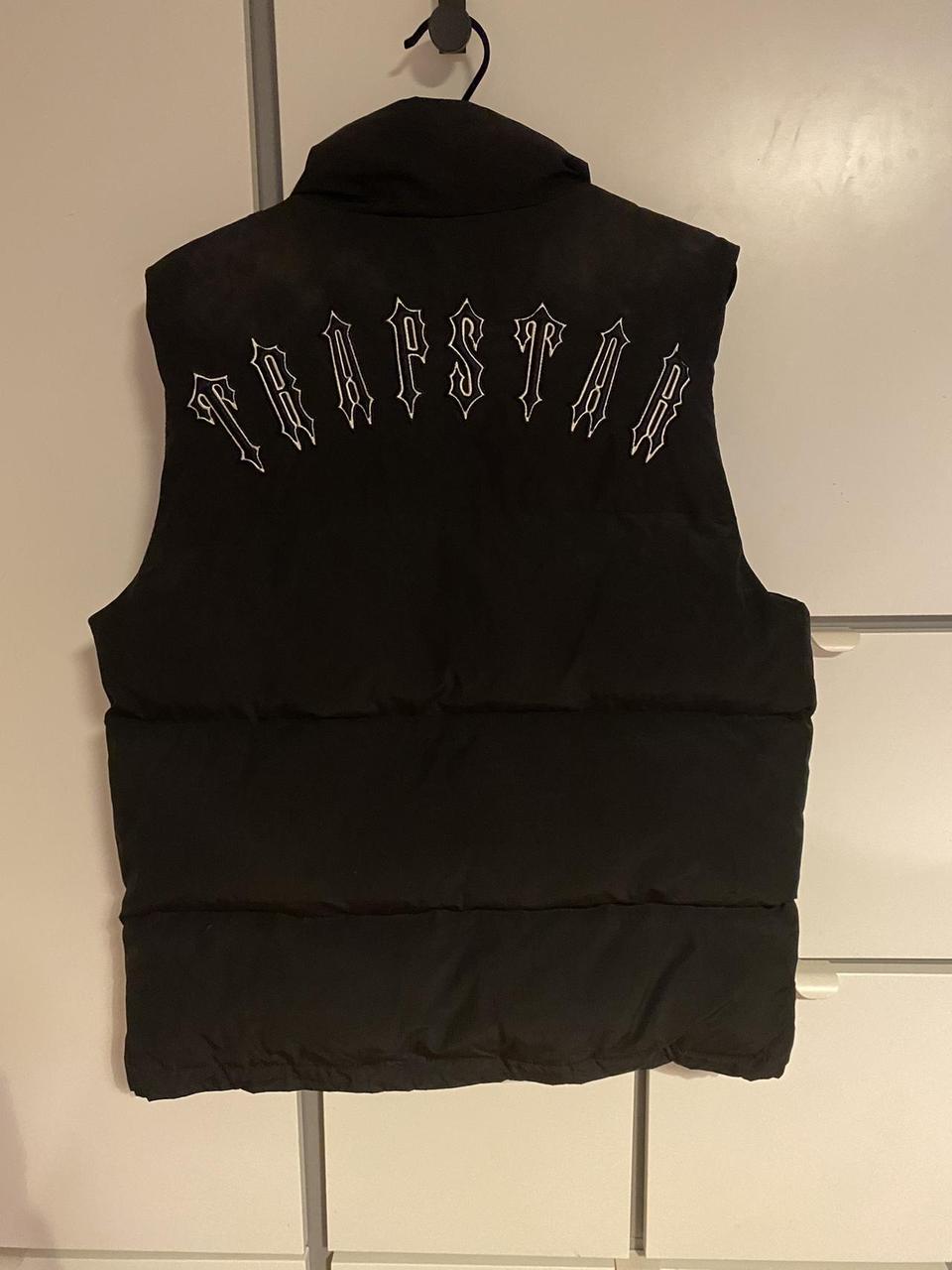 Trapstar Old season Irongate gilet Size S Black... - Depop