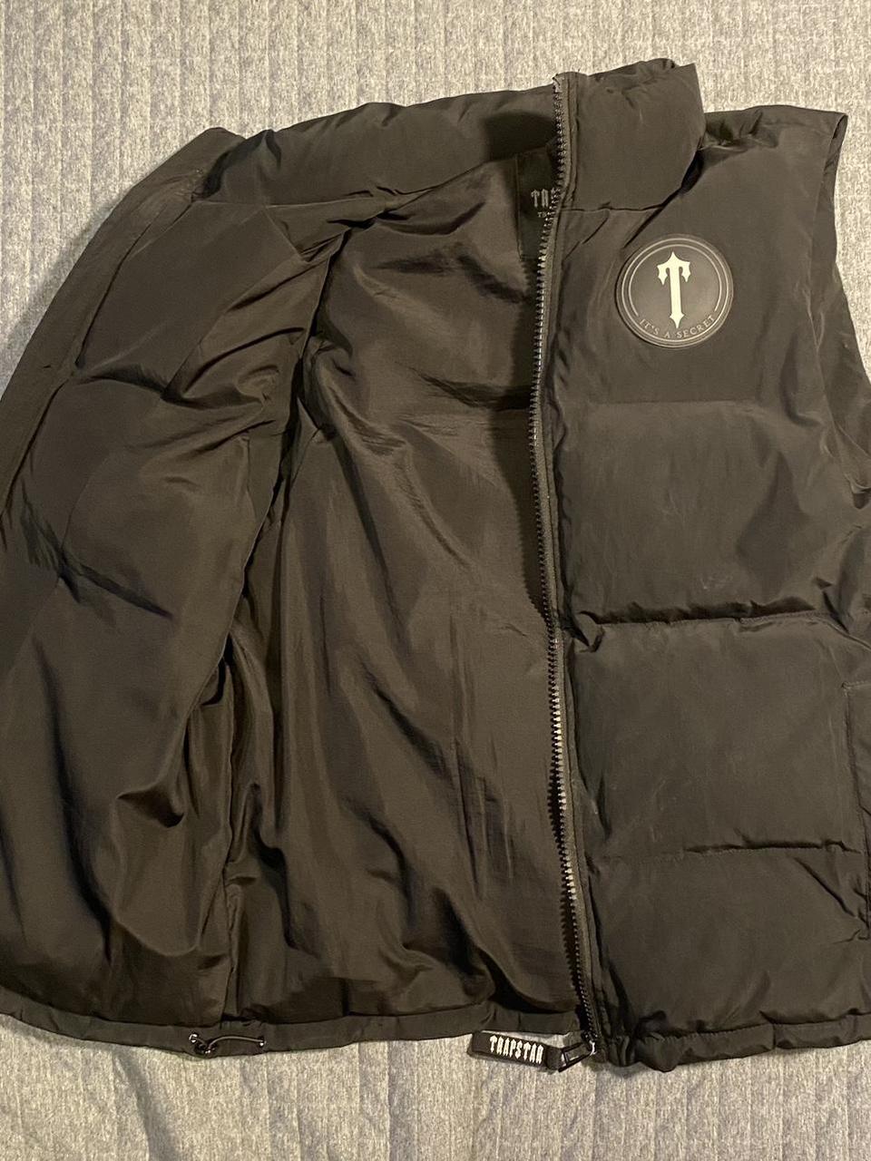 Trapstar Old season Irongate gilet Size S Black... - Depop
