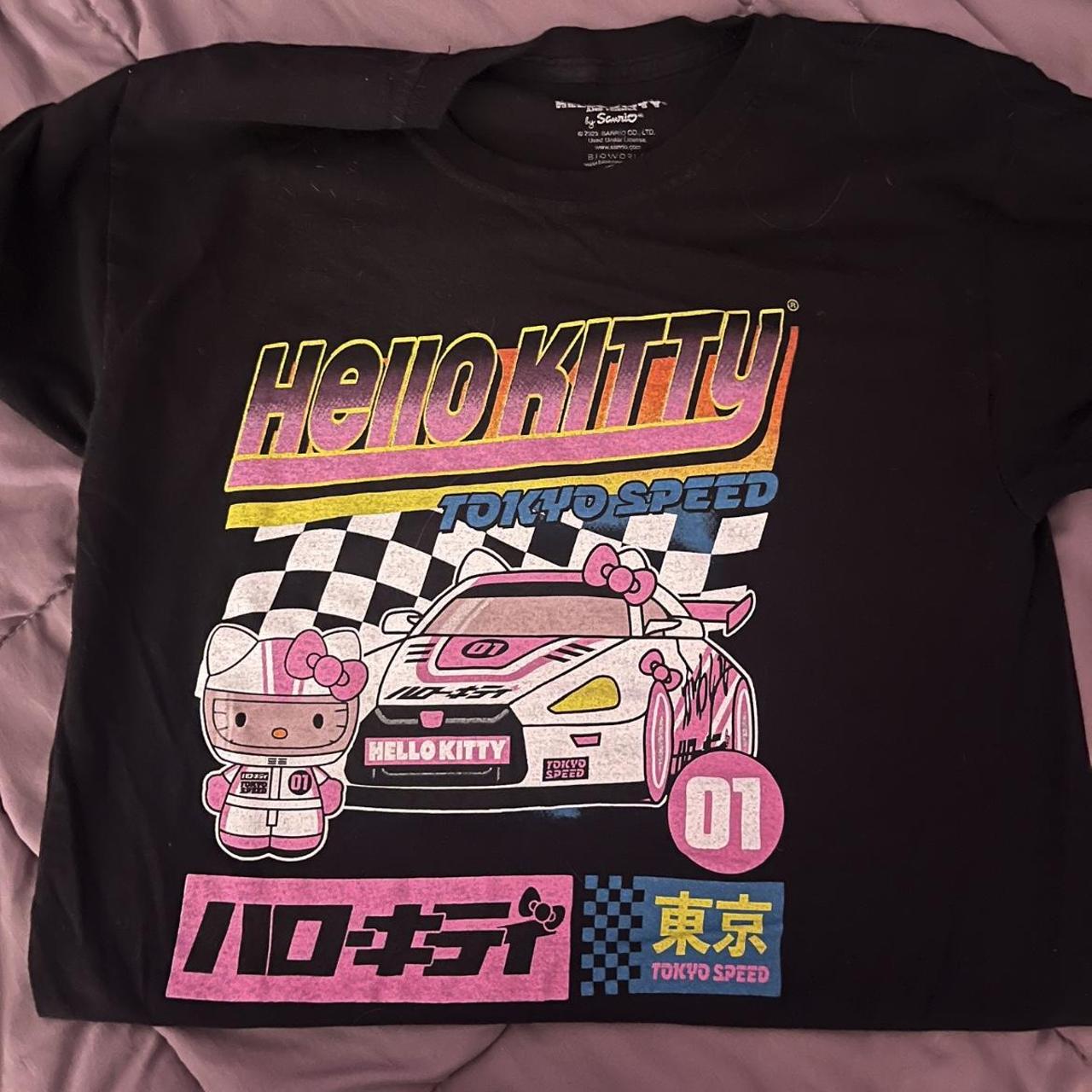 Hello kitty tokyo speed / JDM teeshirt size medium... - Depop