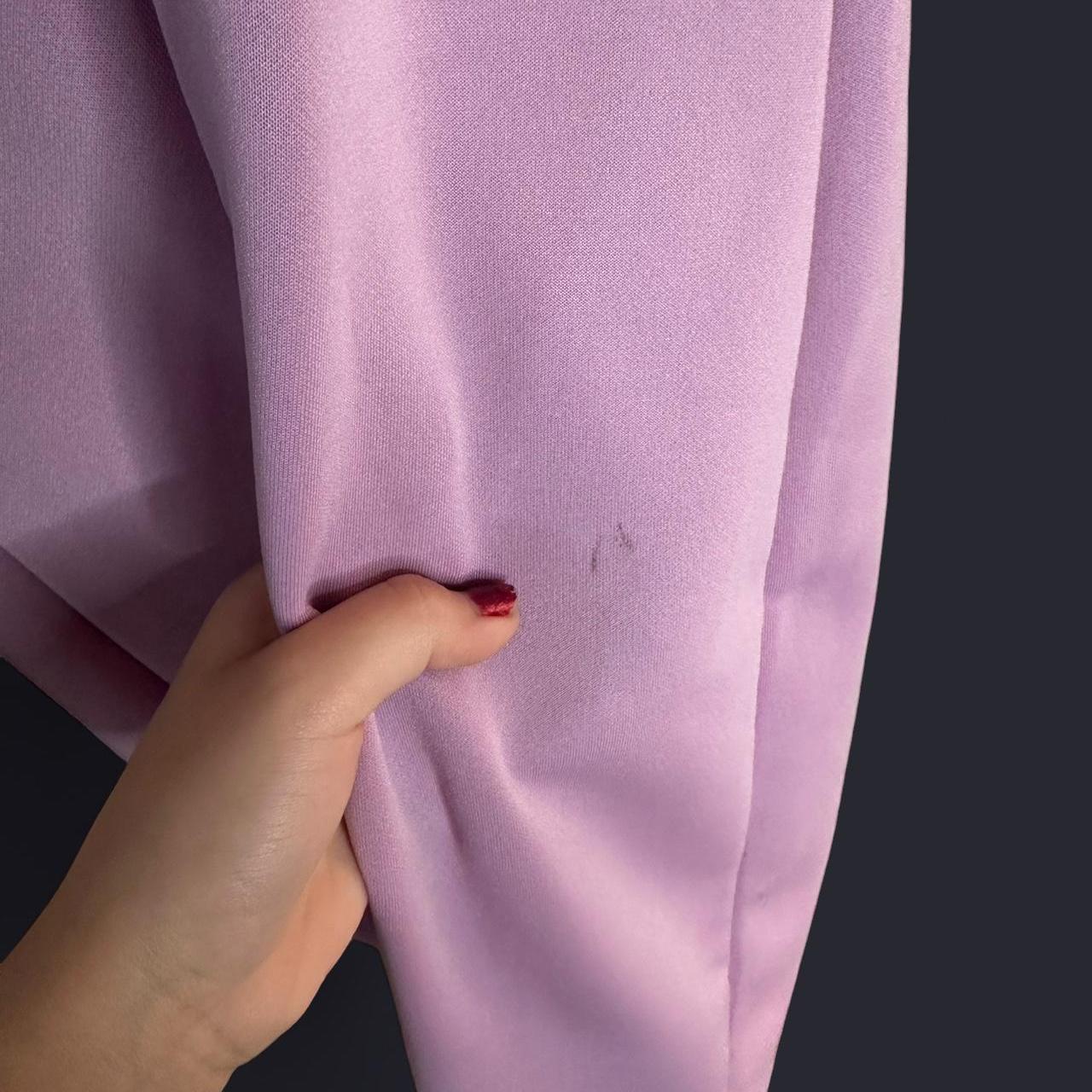 Lilac slanted front midi dress #glamour #fancy... | Depop