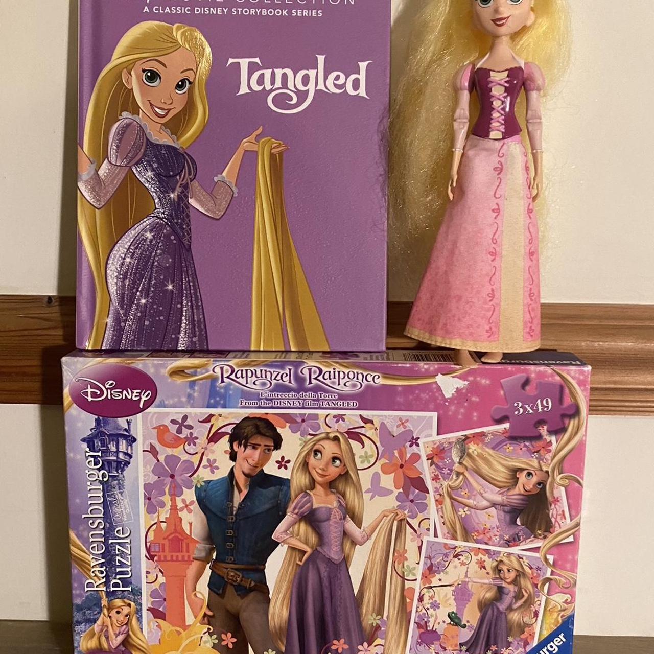 Rapunzel tangled Disney Princess toys doll book... | Depop