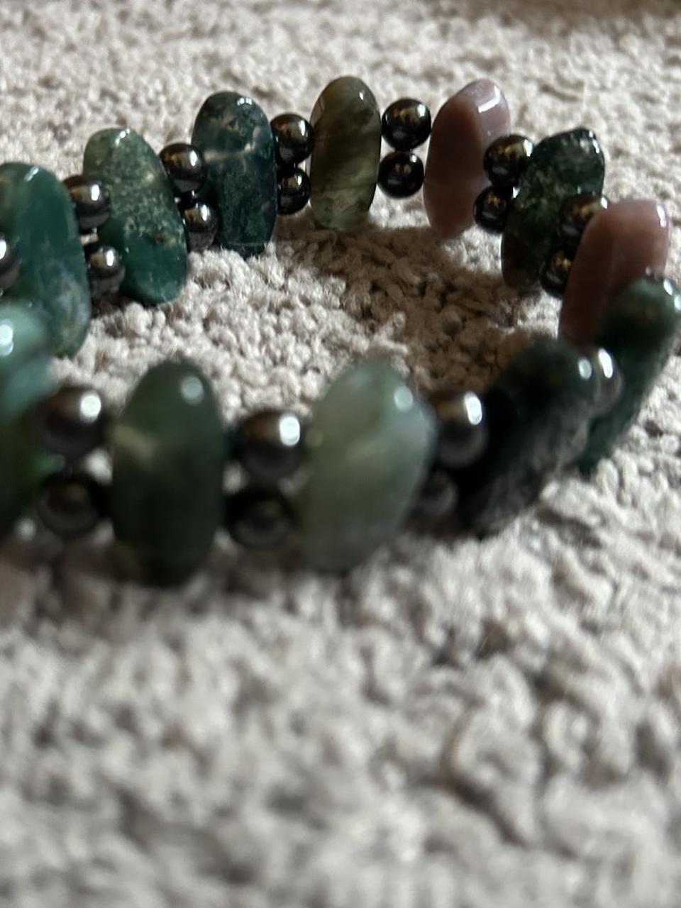 earthbound trading co crystal bracelet super cute... - Depop