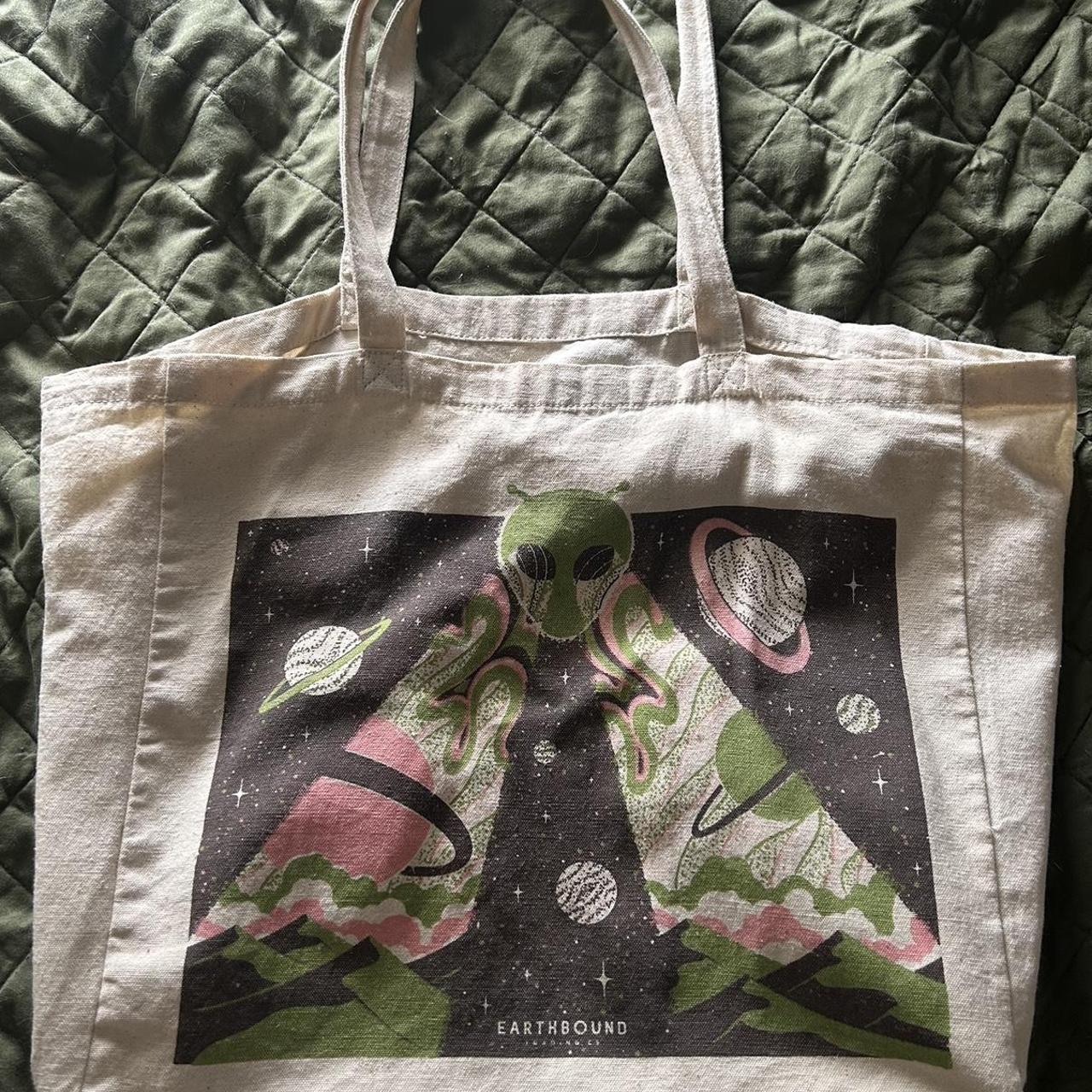 Earthbound multi-coloured tote bag #Earthbound... | Depop