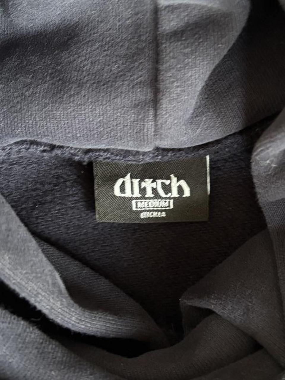 ditch la masked hoodie navy size medium brand new... - Depop