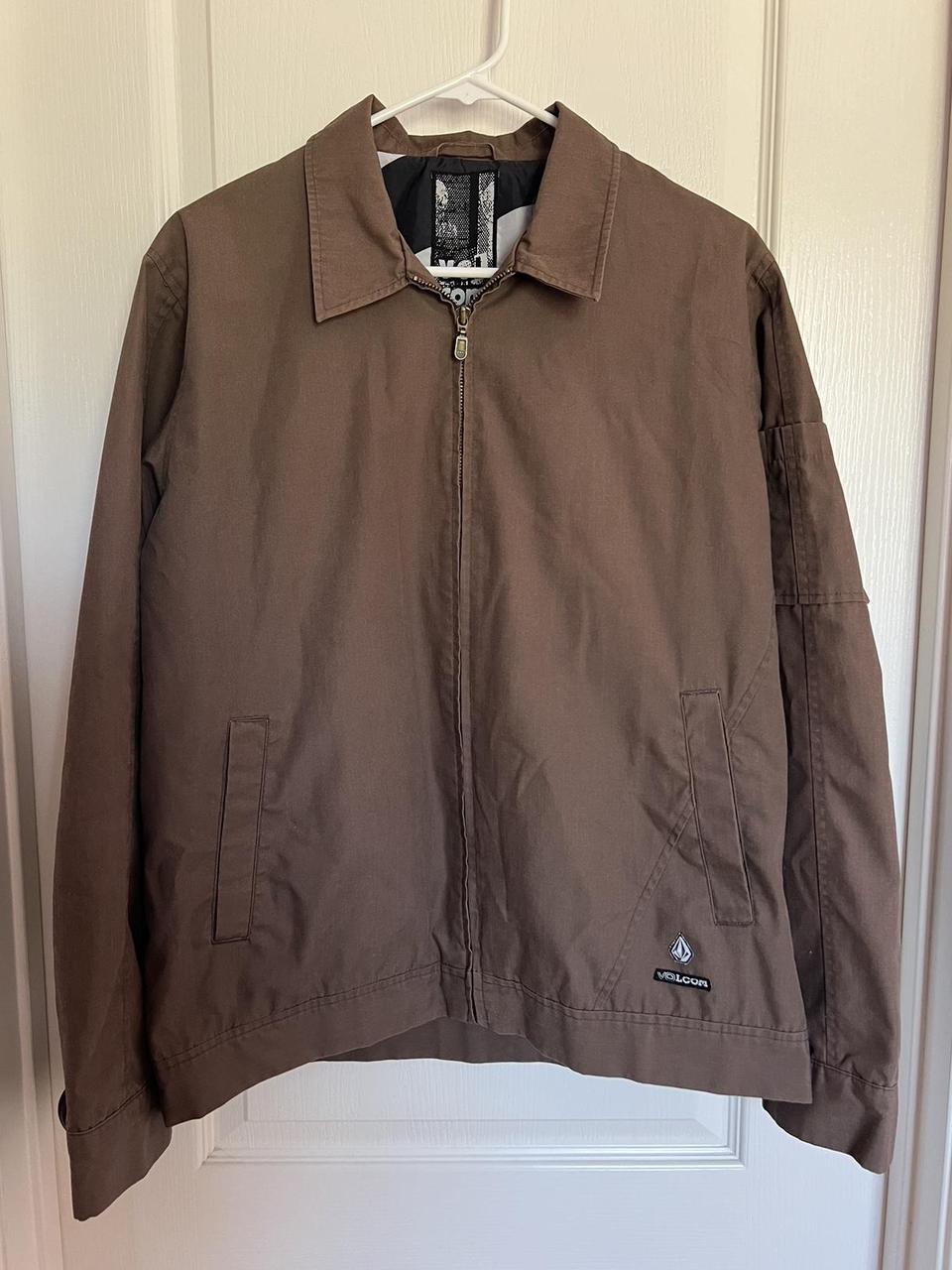 Vintage Brown Vol Com Jacket - Willing to... - Depop