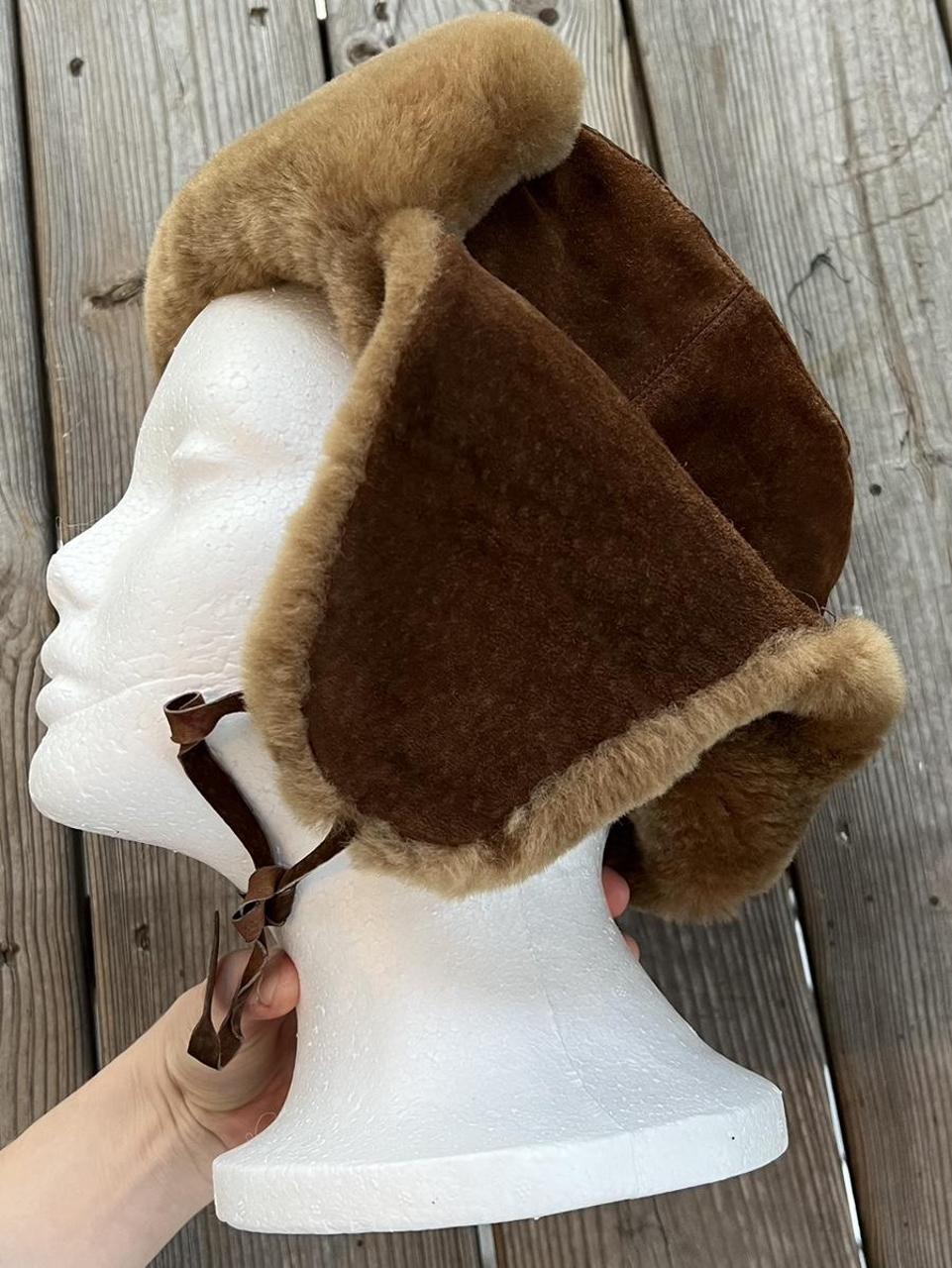 vintage Eddie Bauer trapper hat 🐻🌲 size one size... - Depop