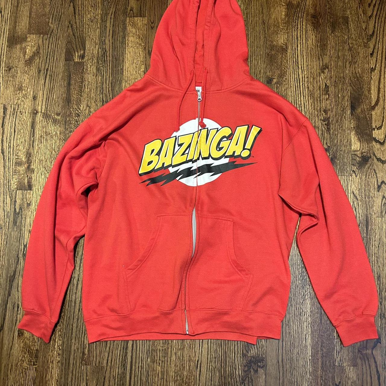 Young Sheldon Bazinga ! Zip Up DM BEFORE BUYING.... - Depop