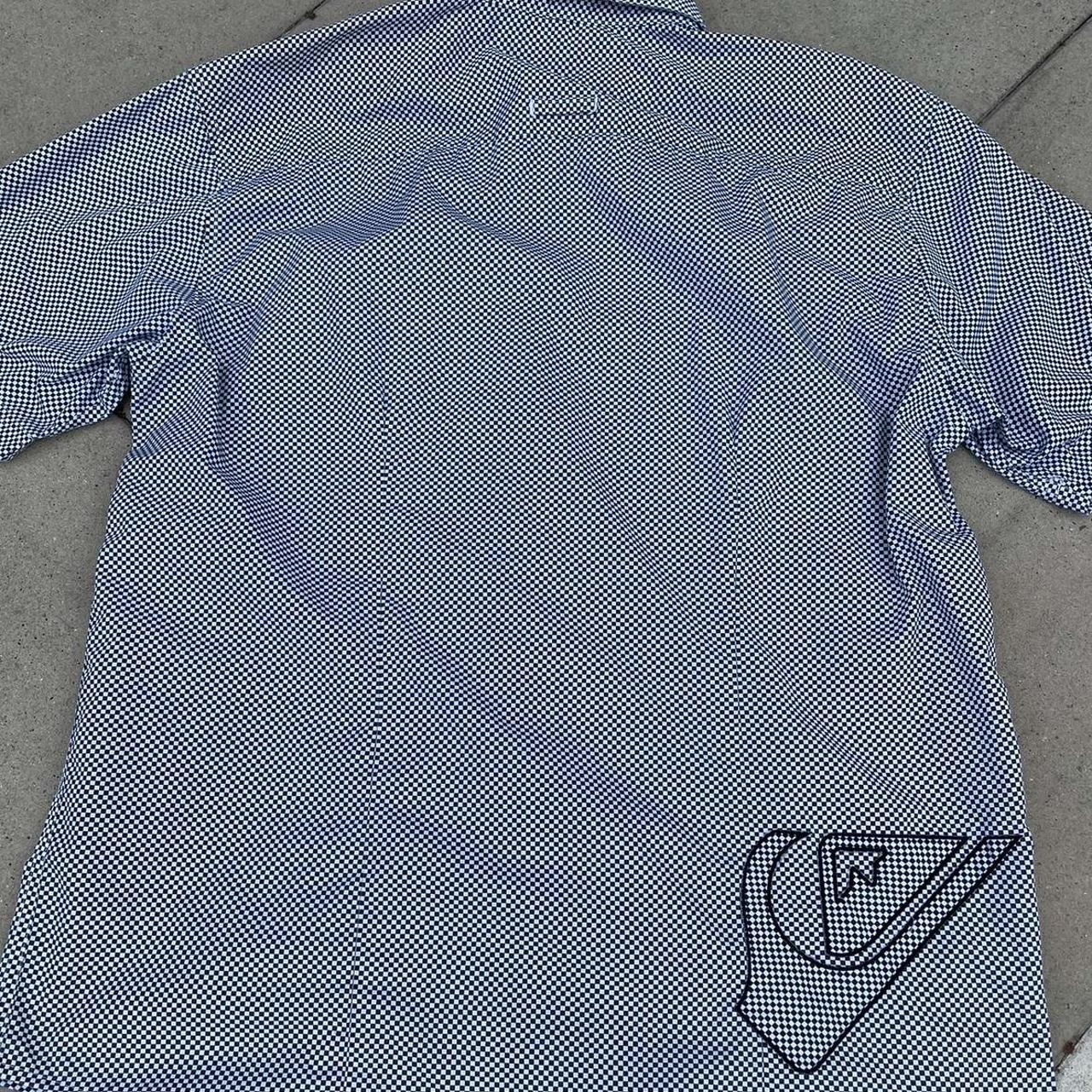 Vintage quicksilver button up Checked pattern size... | Depop