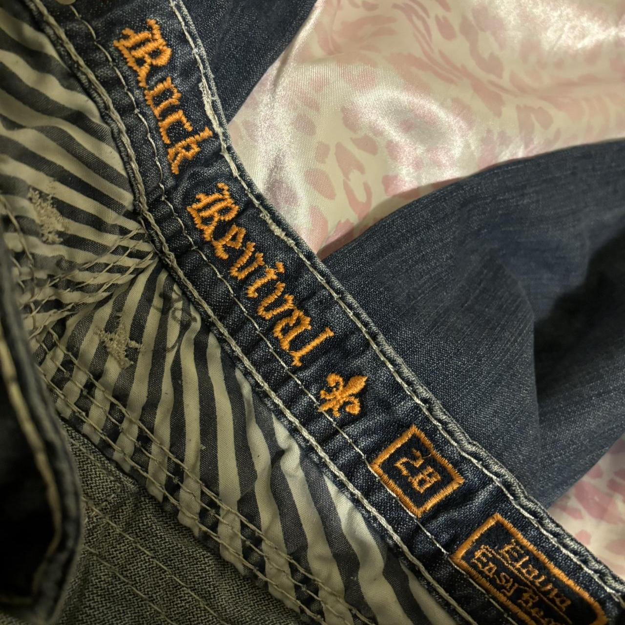 Rock Revival easy boot cut jeans, size 28... | Depop