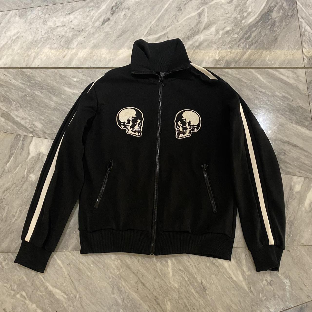 Number (N)ine Double Skull Track Jacket Size 4 very... - Depop