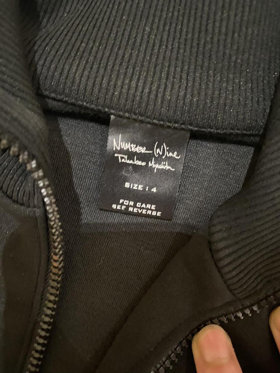 Number (N)ine Double Skull Track Jacket Size 4 very... - Depop