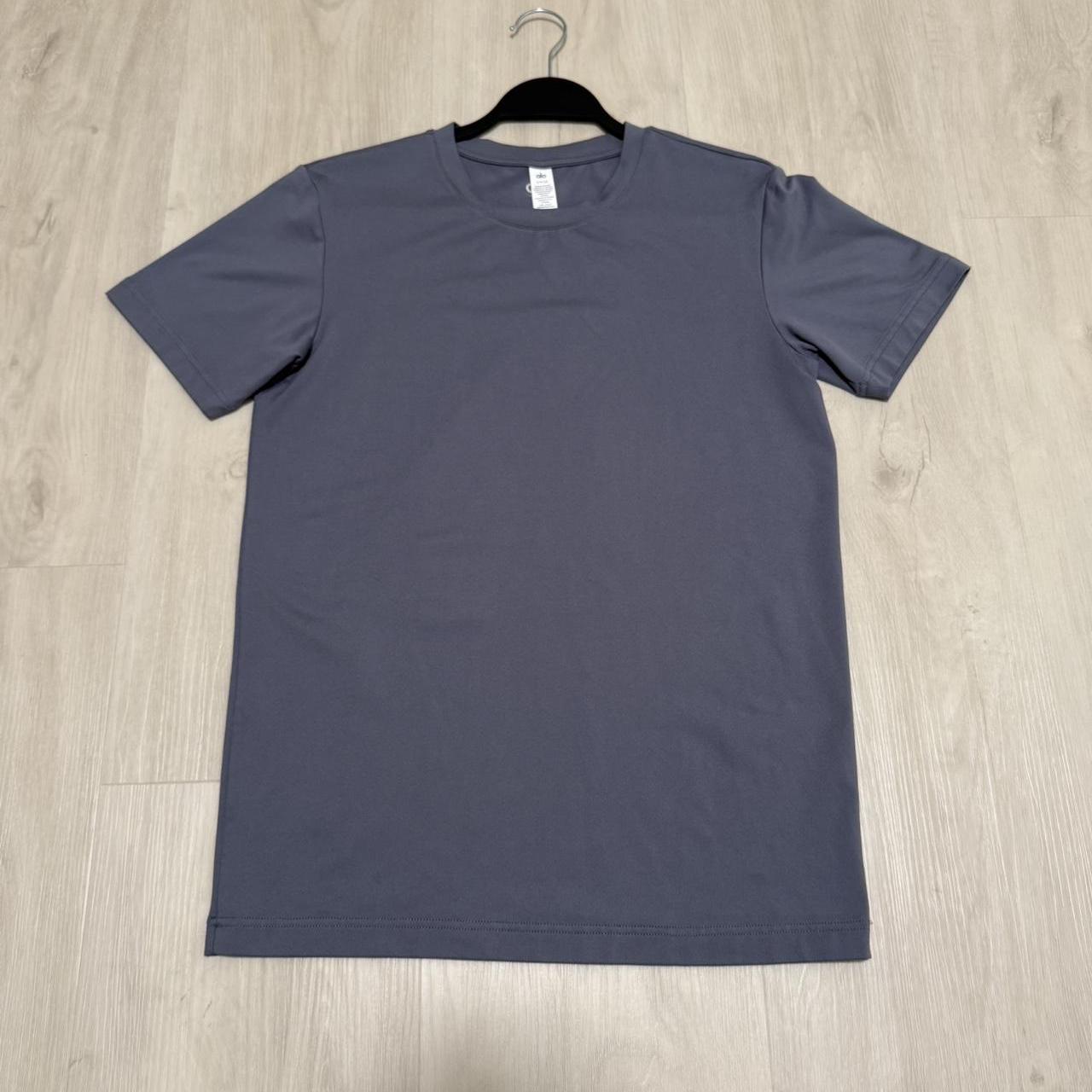 Alo Men Conquer Reform T-Shirt Size S Color - Steel... | Depop