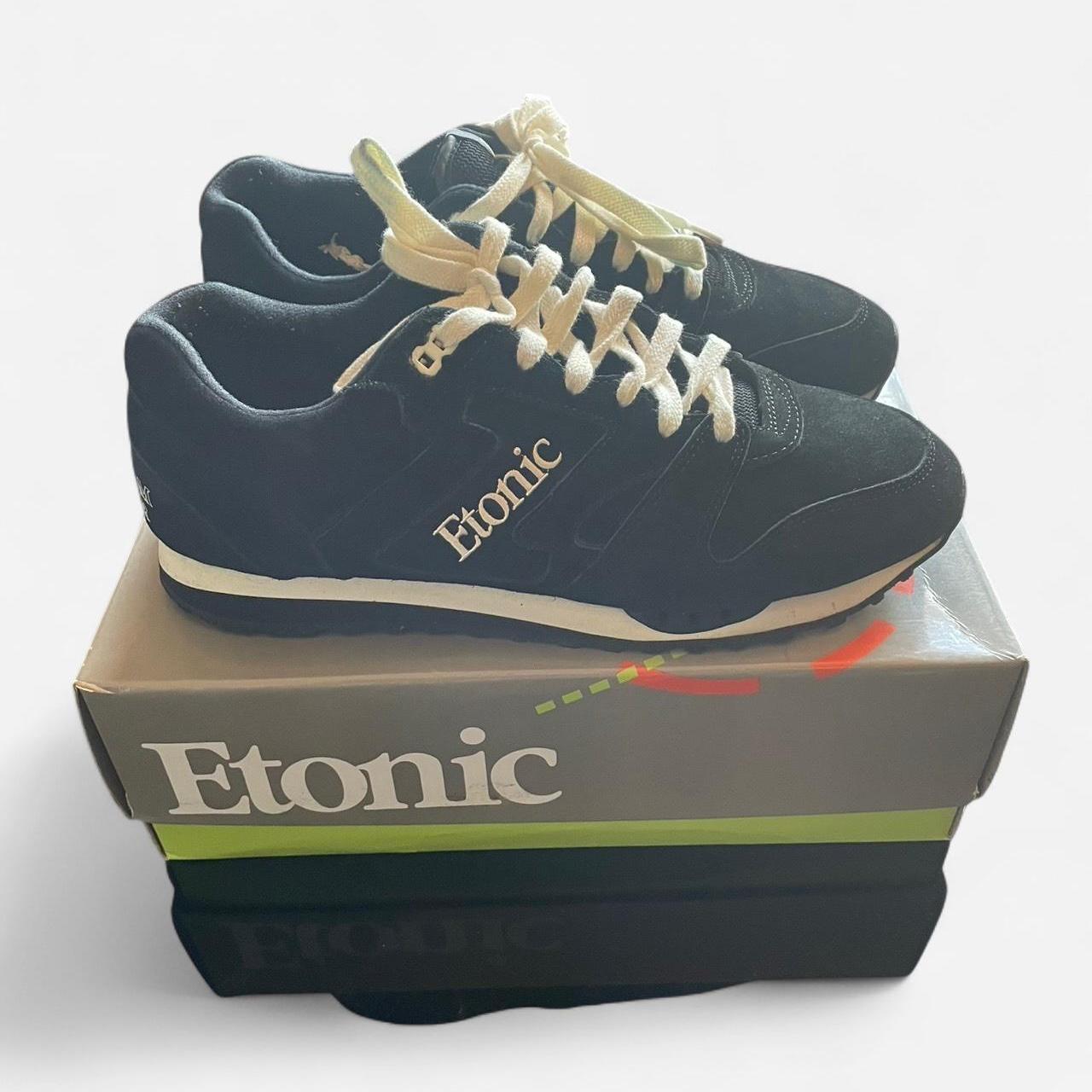 Etonic Trans Am Men’s Trainers. Black Suede. U.K.... | Depop