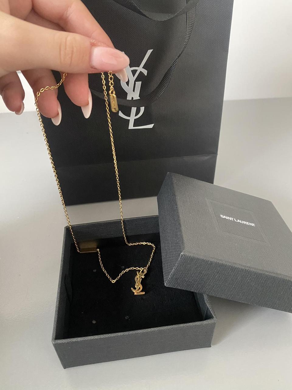 YSL necklace Absolutely gorgeous coming with... - Depop