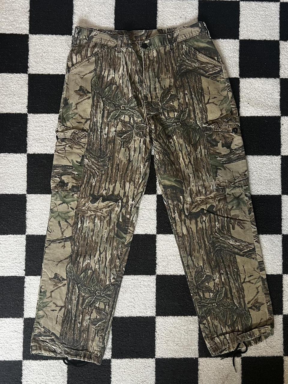 80’s Real Tree Camo Cargo Pants Made in USA.... - Depop