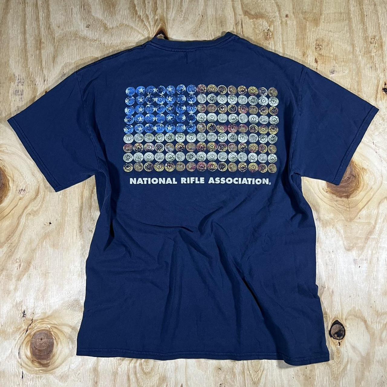 vintage nra national rifle association flag... | Depop