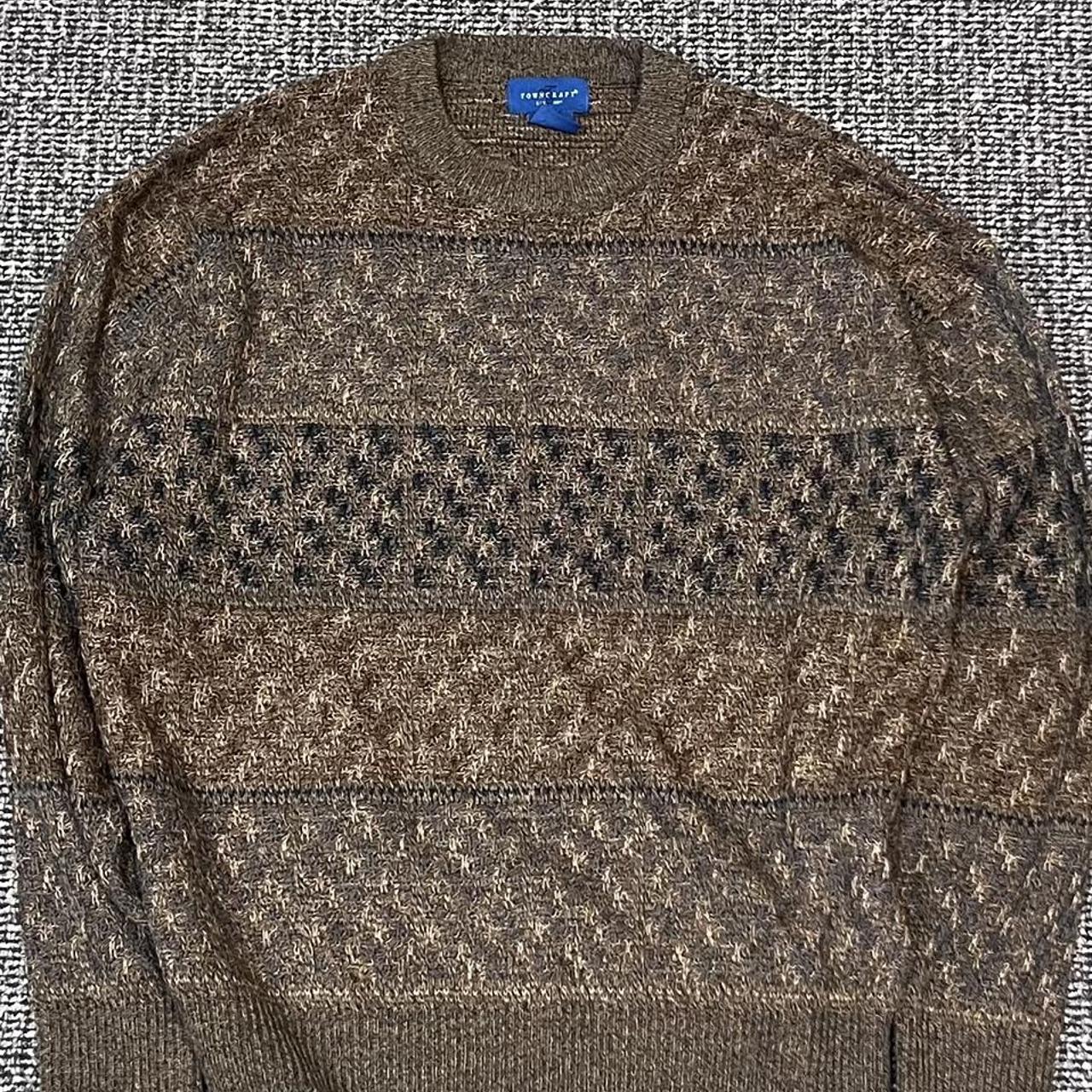 90’s, early 00’s town craft sweater size medium | Depop