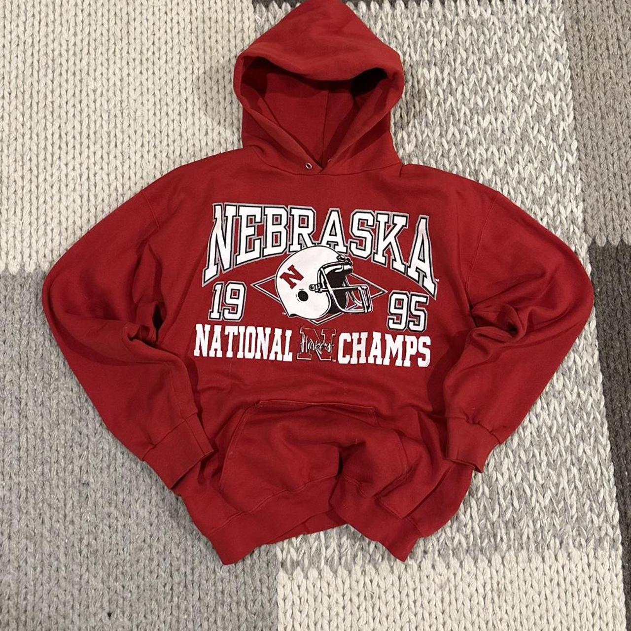 Vintage 1995 Nebraska national champs... | Depop