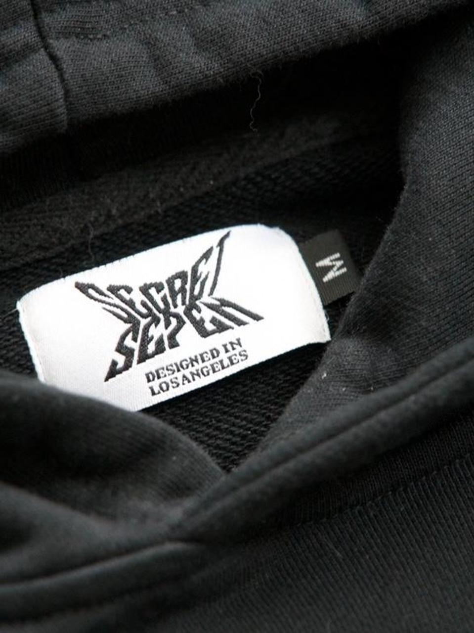 SECRET SE7EN “UNDERWORLD” HOODIE BRAND- SECRET... - Depop