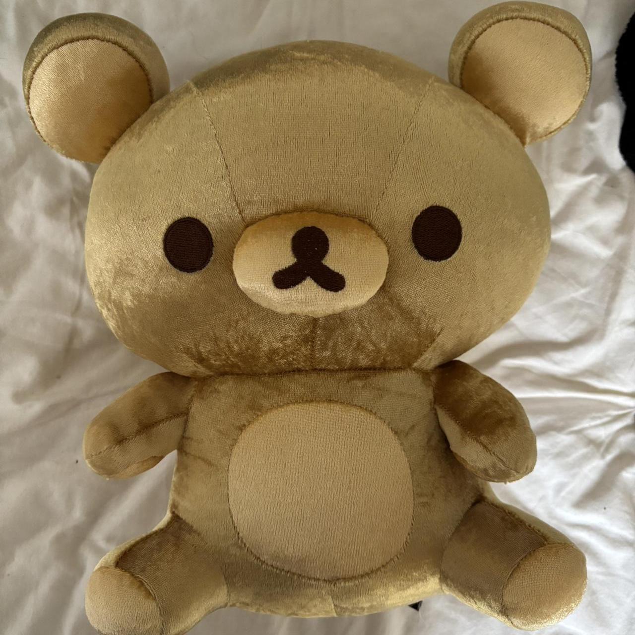 Brand New Rilakkuma 20th Anniversary Gold Plush | Depop