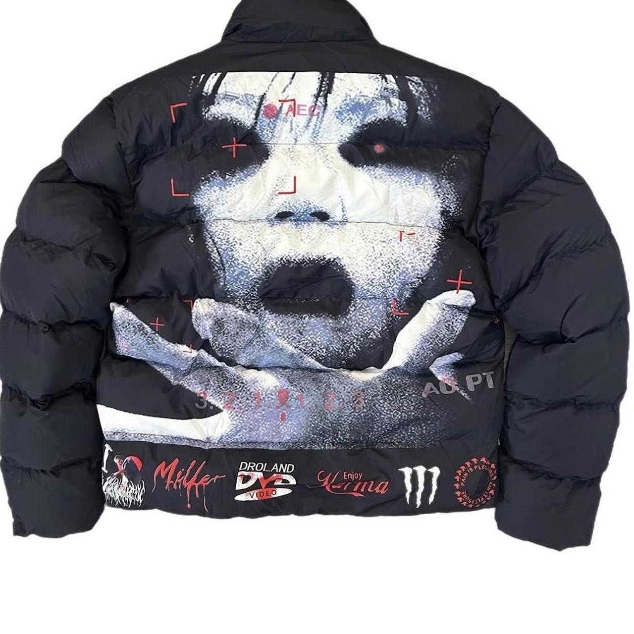 Droland miller *RARE* “SCARCE” puffer jacket NEVER... | Depop