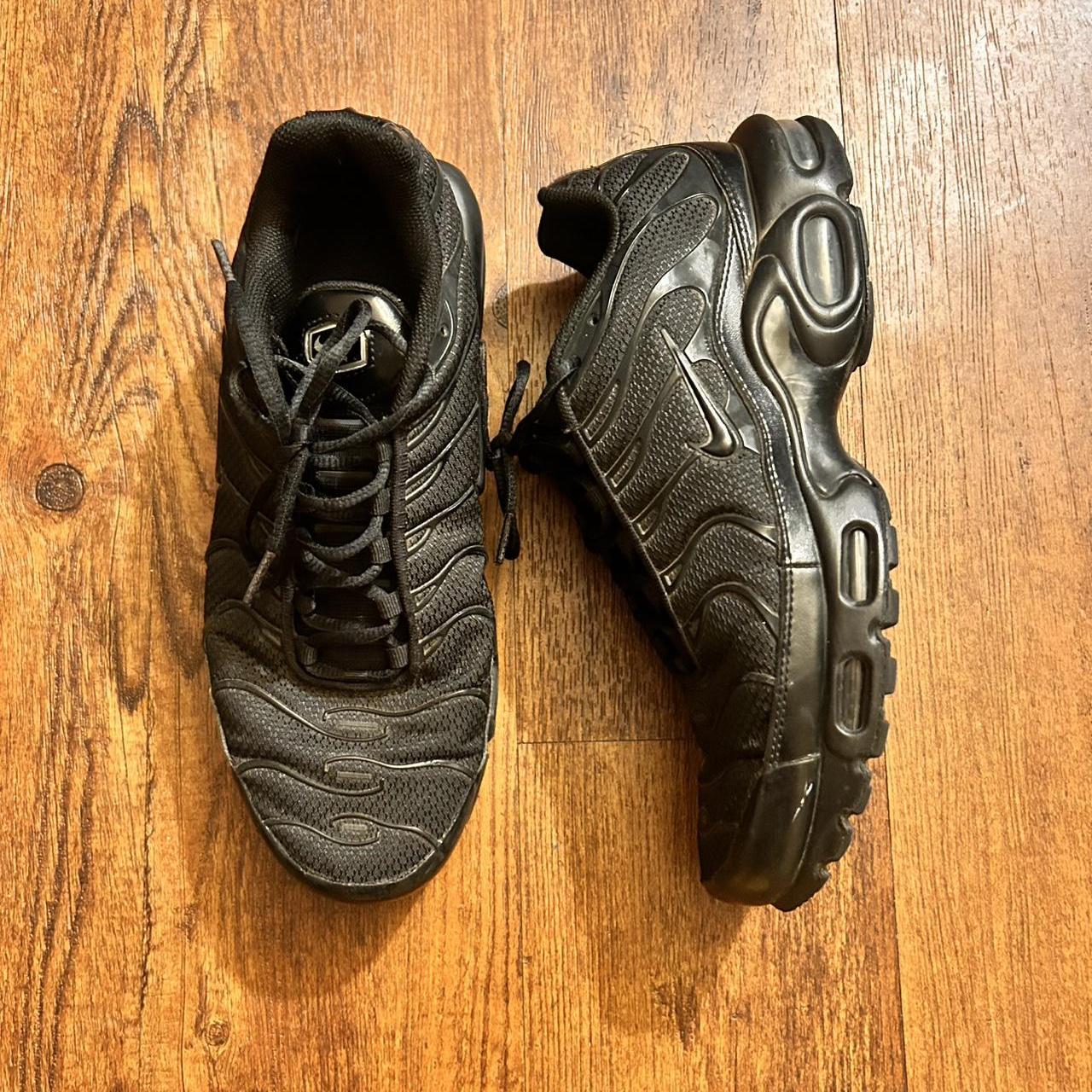 Black Nike Air Max TN trainers Size 10.5 | Depop