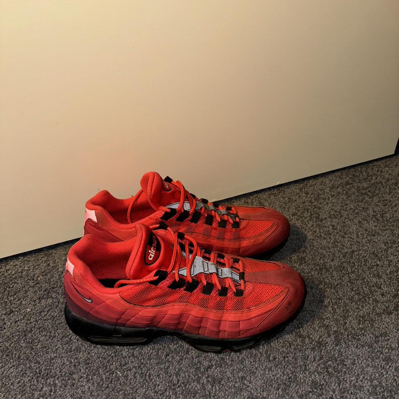 Nike air max 95 red - Depop