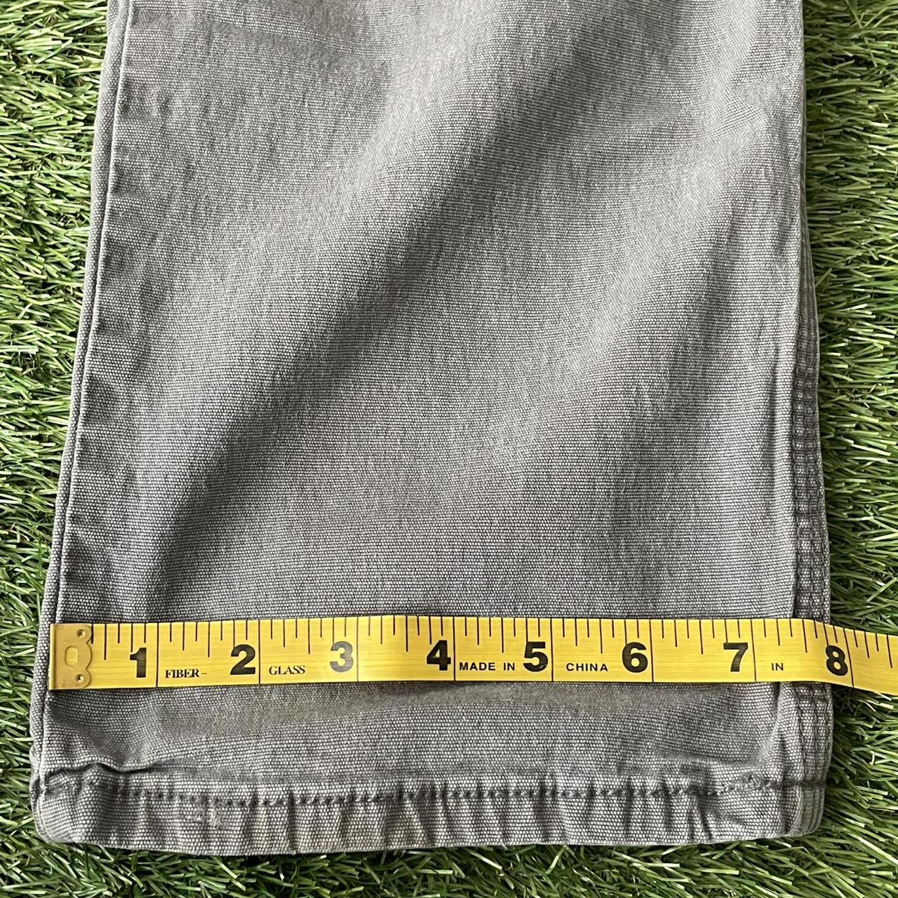 Grey Carhartt Relaxed Fit Carpenter Pants • Size... | Depop