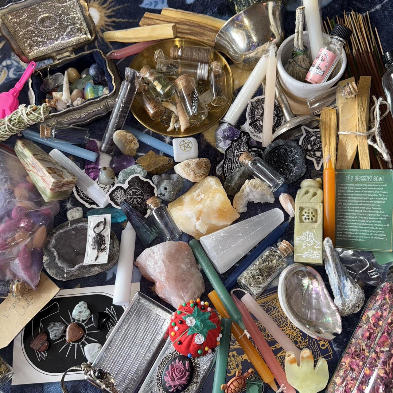 Large witchcraft mystery box (Send offers I can... | Depop