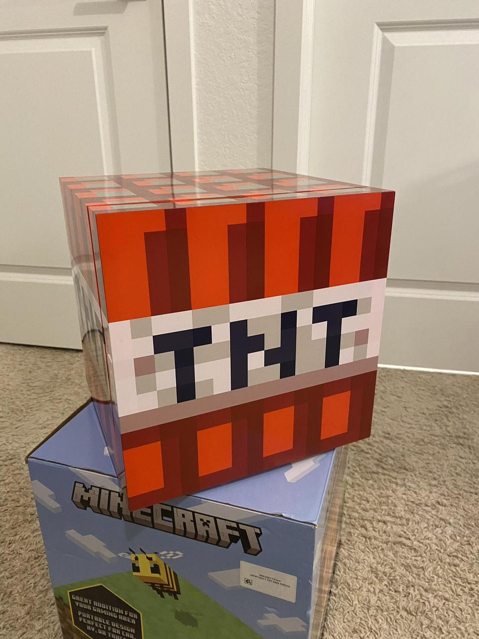 Minecraft TNT mini fridge Great Christmas gift... - Depop