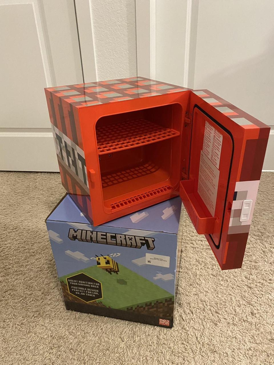 Minecraft TNT mini fridge Great Christmas gift... - Depop